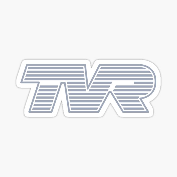 "CAR-TVR LOGO" Sticker for Sale by Bono501auto | Redbubble