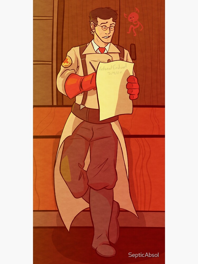 "Medic TF2" Sticker for Sale by SepticAbsol | Redbubble