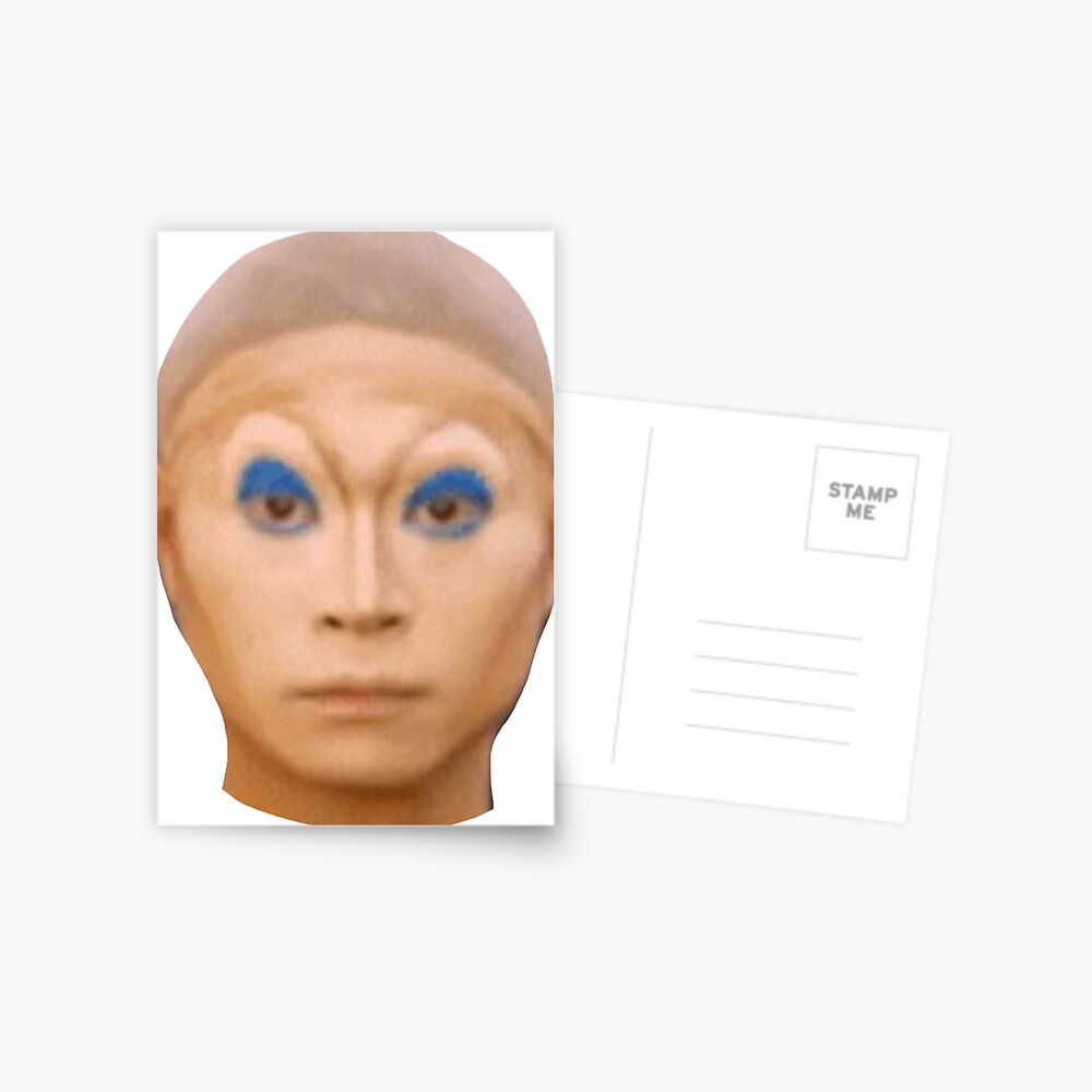 "glow up meme" Postcard by kawaii-customs | Redbubble