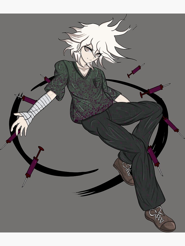 "Nagito Komaeda ultimate" Poster by peggyaguilar | Redbubble