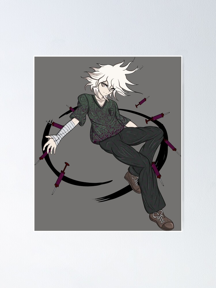 "Nagito Komaeda ultimate" Poster by peggyaguilar | Redbubble