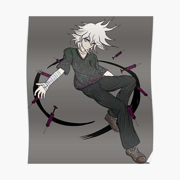 "Nagito Komaeda ultimate" Poster by peggyaguilar | Redbubble