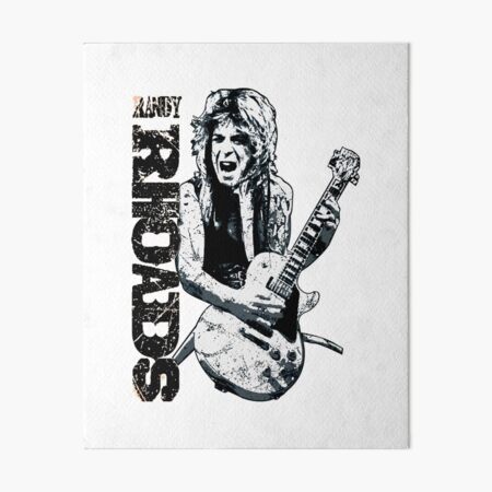"Pride Of Randy Rhoads Classic Tshirt Team T-Shirts New Style" Art ...
