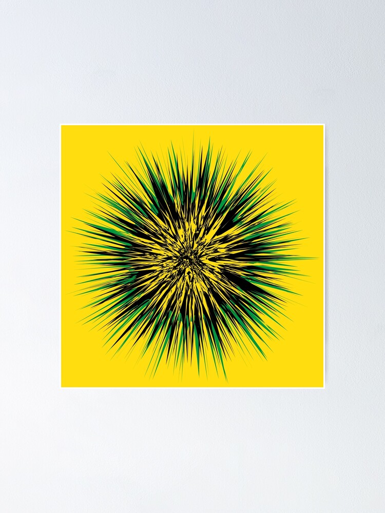 "Acid Blob" Poster for Sale by metrodesignuk | Redbubble