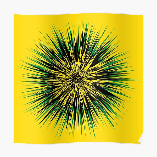 "Acid Blob" Poster for Sale by metrodesignuk | Redbubble