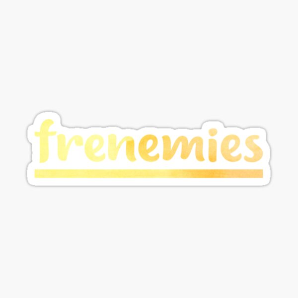 "Frenemies Water Color , H3 podcast" Sticker by Yanbus | Redbubble