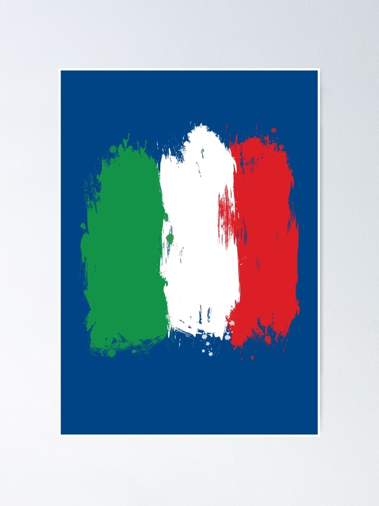 "Italy - Paint Splatter" Poster by Pixel-Born | Redbubble