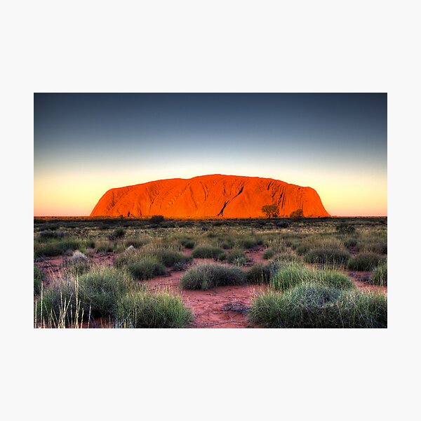 "Uluru" Photographic Print for Sale by Boogie147 | Redbubble