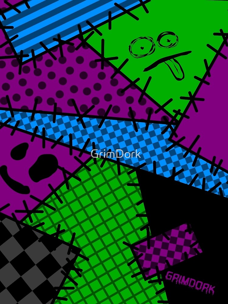 "Patchwork Punk" T-shirt for Sale by GrimDork | Redbubble | rag doll ...