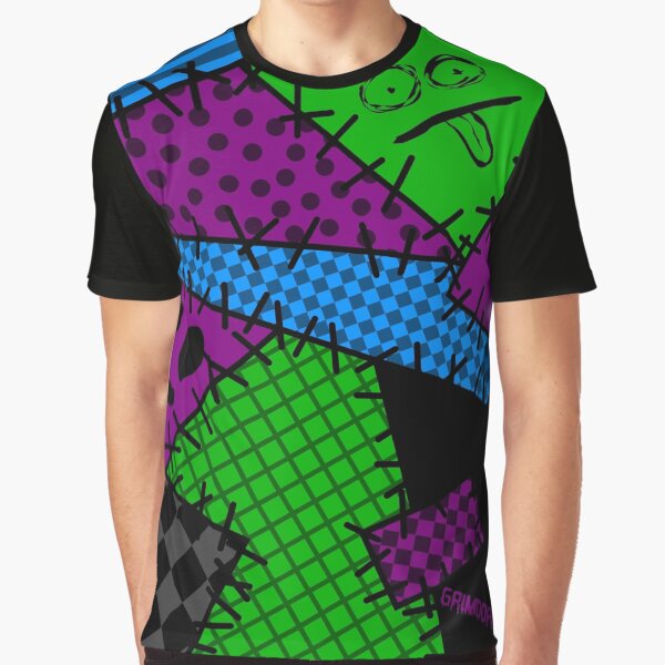 "Patchwork Punk" T-shirt for Sale by GrimDork | Redbubble | rag doll ...