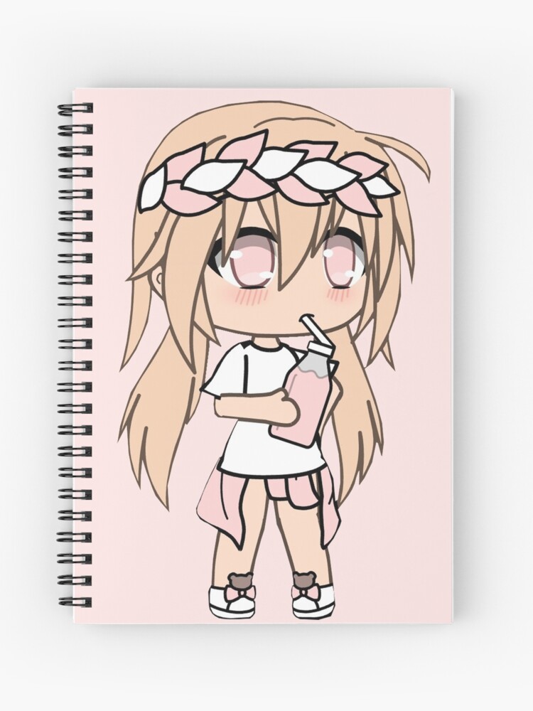 "Cute Gacha Life girl" Spiral Notebook for Sale by HappyDays- | Redbubble