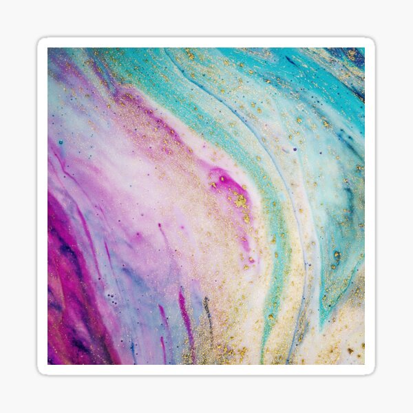 "Multi Color Marble Texture" Sticker by fahadabu | Redbubble