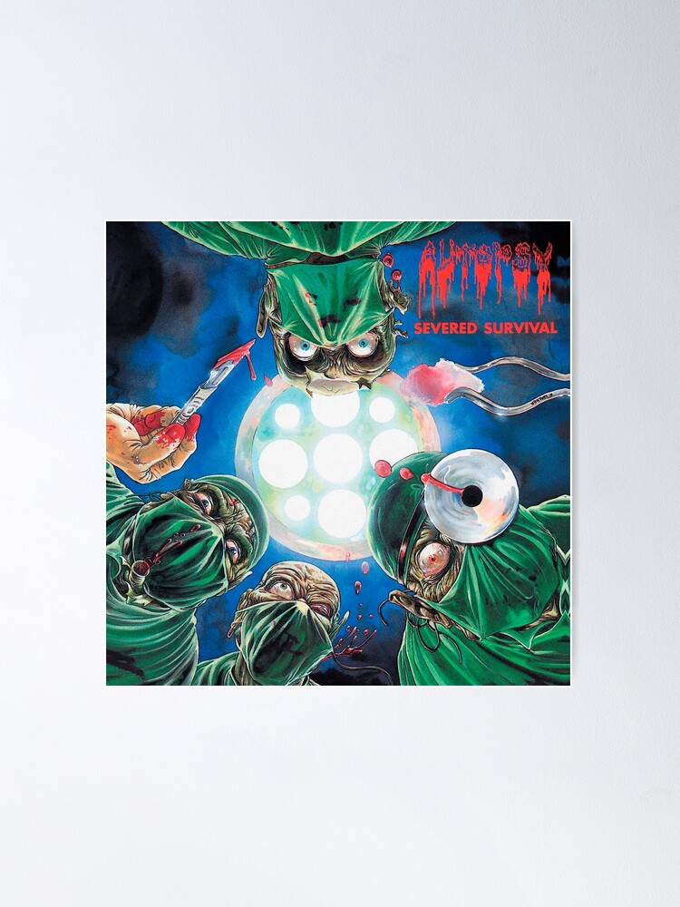 "Severed Survival - Autopsy" Poster for Sale by Gabriel S | Redbubble