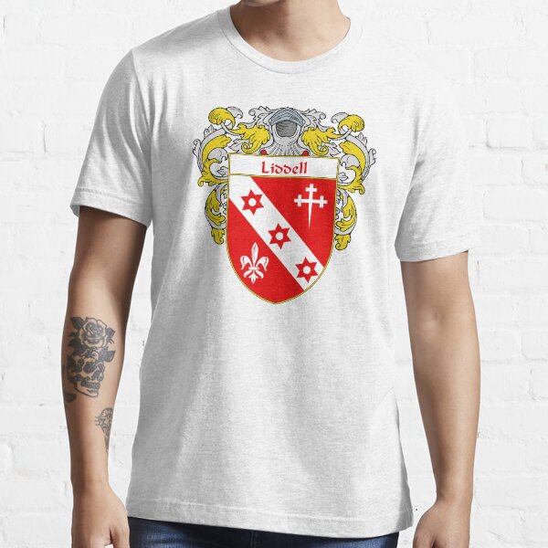 "Liddell Coat of Arms/Family Crest" Essential T-Shirt for Sale by ...
