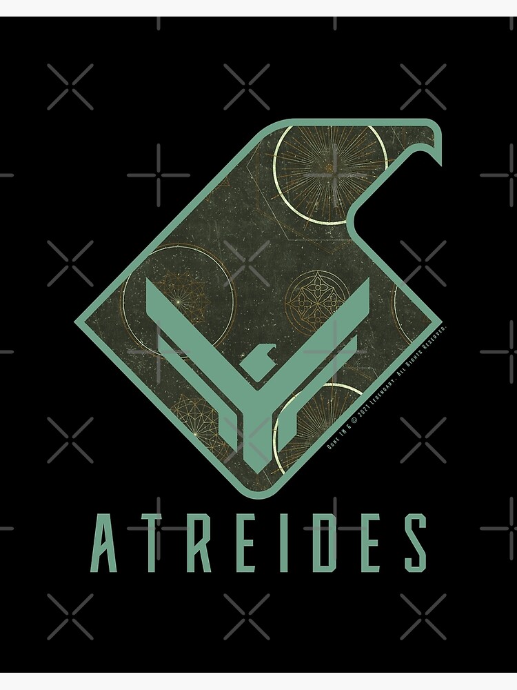 "Dune - House Atreides Hawk (Light Pattern) -" Art Board Print for Sale ...
