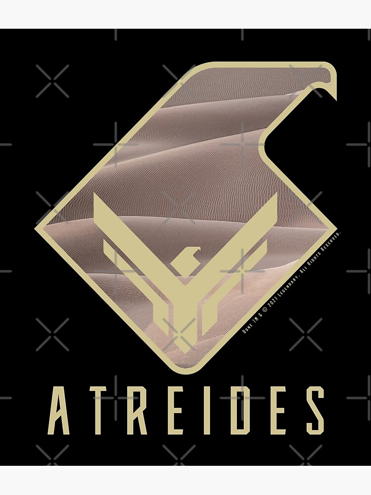 "Dune - House Atreides Hawk (Light Image) -" Poster for Sale by ...