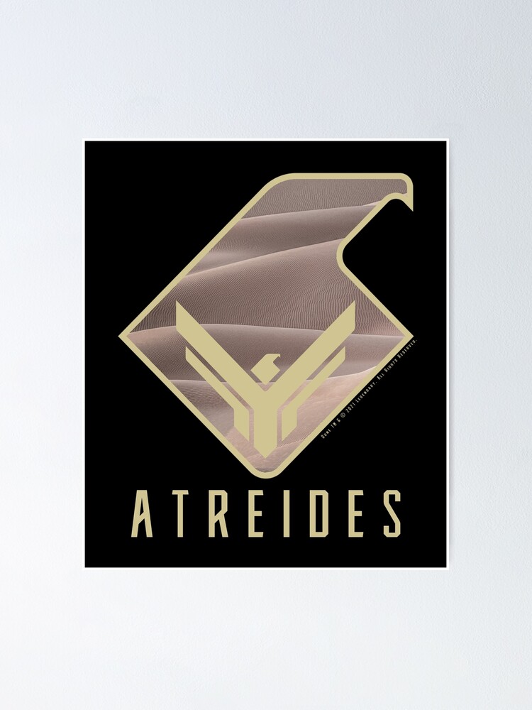 "Dune - House Atreides Hawk (Light Image) -" Poster for Sale by ...