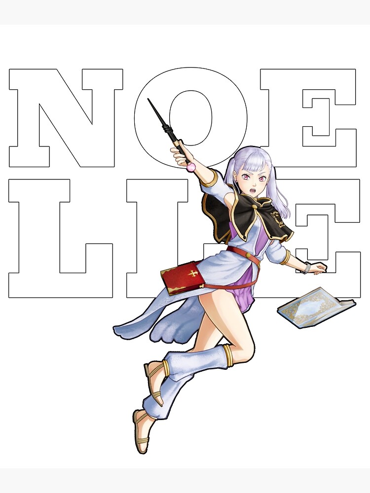 "Noelle black clover, black clover manga, Noelle Silva" Art Print by ...