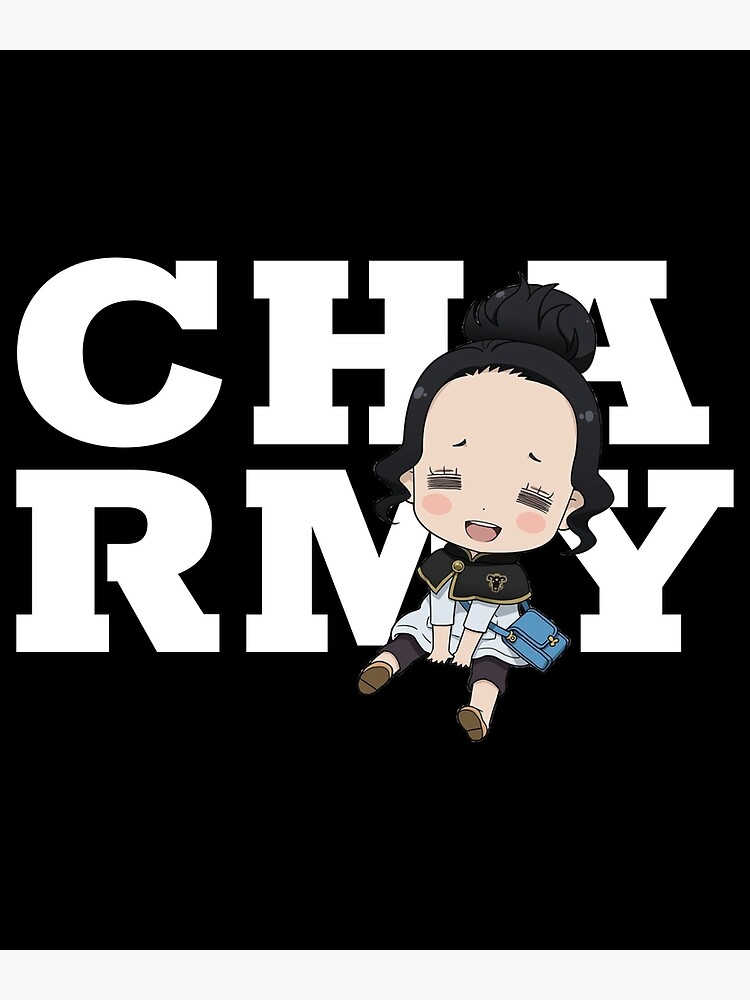 Póster «Charmy trébol negro» de Anime-Dude | Redbubble