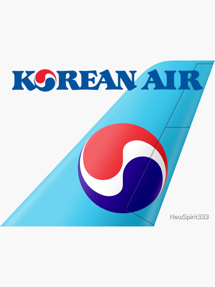 "Korean Air Logo" Sticker by NewSpirit333 | Redbubble
