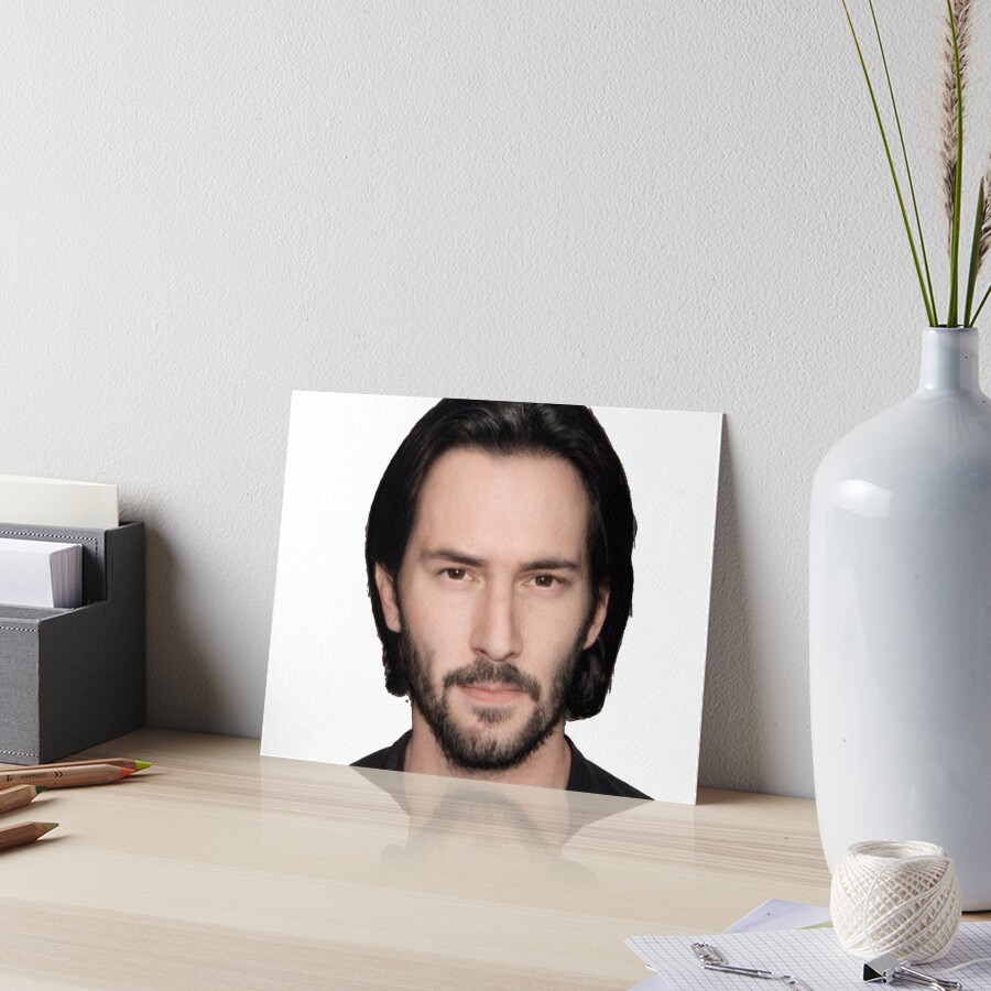 "Keanu Reeves Matrici actor, Constantine, celebrity drawing." Art Board ...