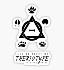 Therian Stickers | Redbubble