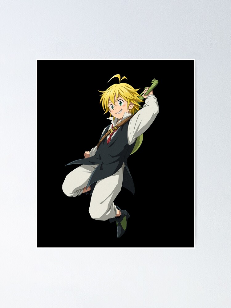 "Meliodas, the seven deadly sins, nanatsu no taizai" Poster by Anime ...