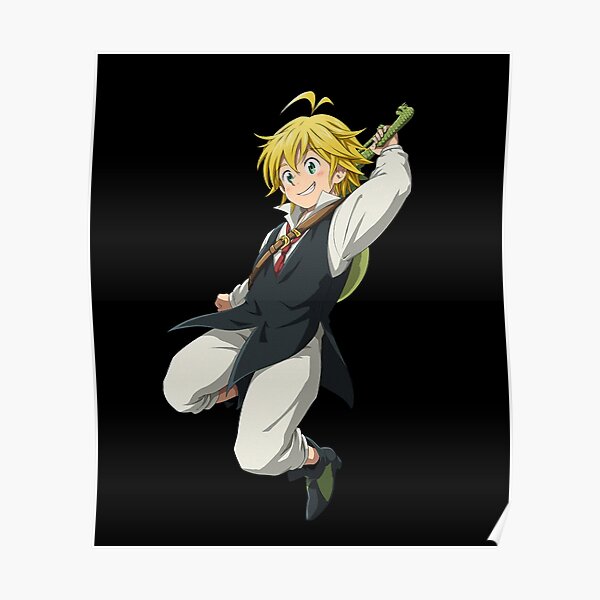 "Meliodas, the seven deadly sins, nanatsu no taizai" Poster by Anime ...