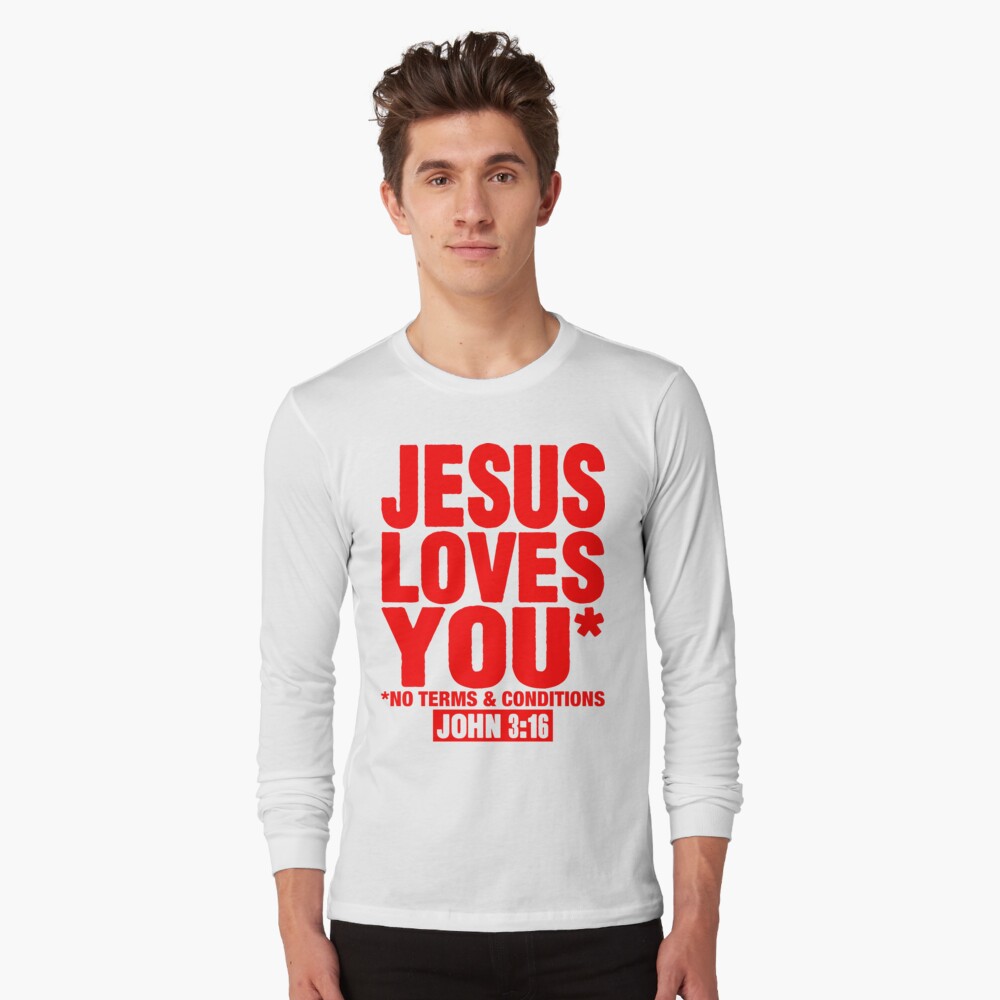 "Jesus Loves You" Sticker for Sale by plushism | Redbubble