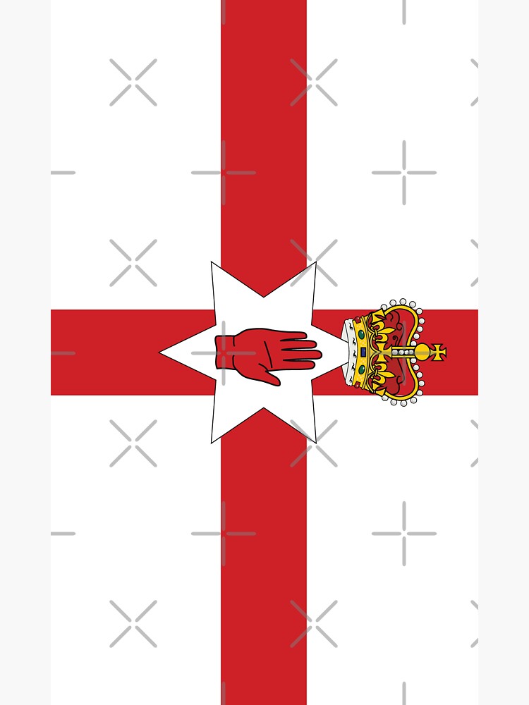 "Northern Ireland Flag" Sticker for Sale by stoopiditees | Redbubble
