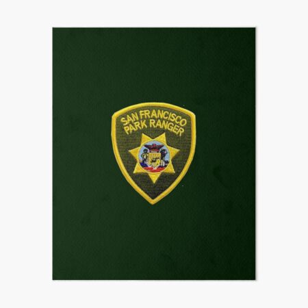 "San Francisco Park Ranger" Art Board Print for Sale by Lawrence Baird ...