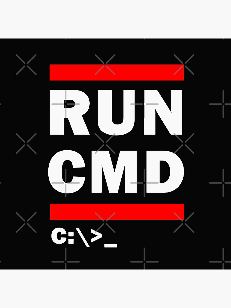 "Run cmd code" Poster for Sale by pekiaca | Redbubble