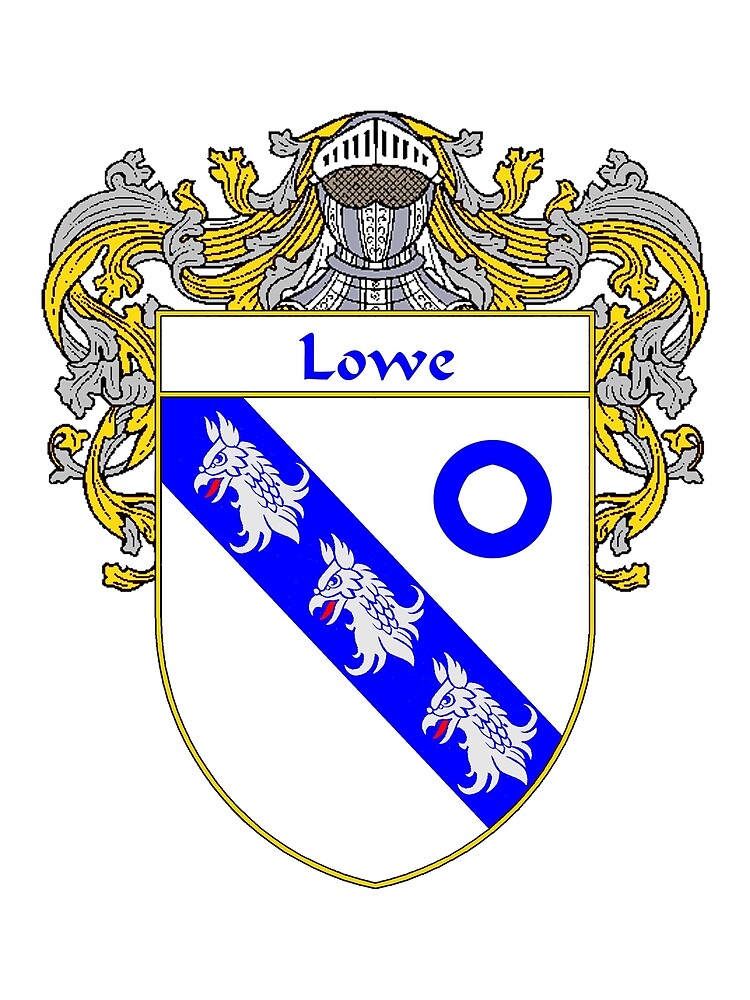 "Lowe Coat of Arms/Family Crest" by William Martin | Redbubble