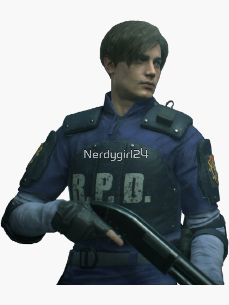 "Leon Kennedy" Sticker for Sale by Nerdygirl24 | Redbubble