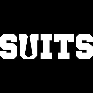 "Suits" Sticker for Sale by MHabeeb | Redbubble