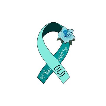 "OCD Awareness, Obsessive-Compulsive disorder Ribbon" Pin for Sale by ...