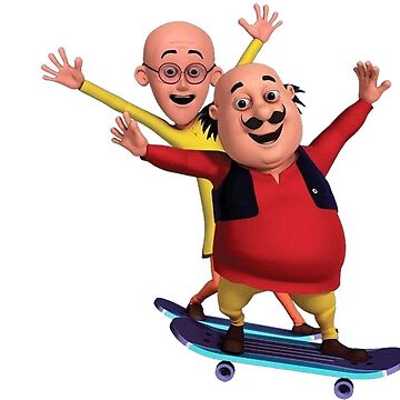 "Motu Patlu" Sticker for Sale by rohitrajdesign | Redbubble