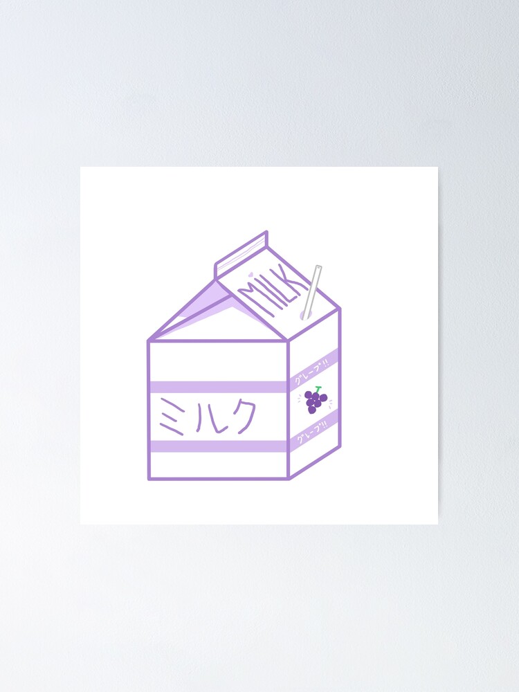 "Grape Milk" Poster for Sale by shouyousunshine | Redbubble