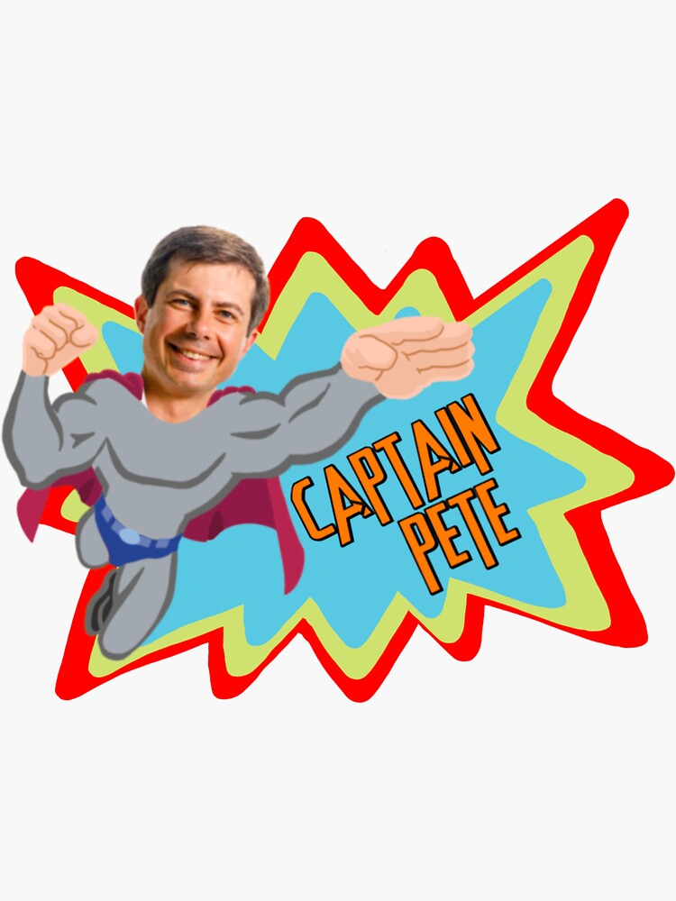 "Captain Pete" Sticker by GrellenDraws | Redbubble