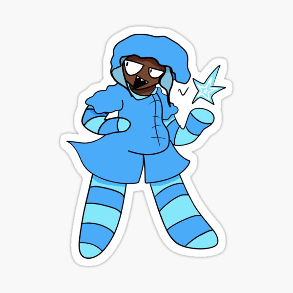 "6 BFDI Chibi Gijinka " Sticker for Sale by SlugJesters | Redbubble