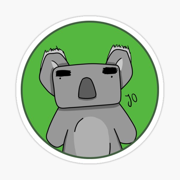 "JO" Sticker for Sale by Gh0ula | Redbubble