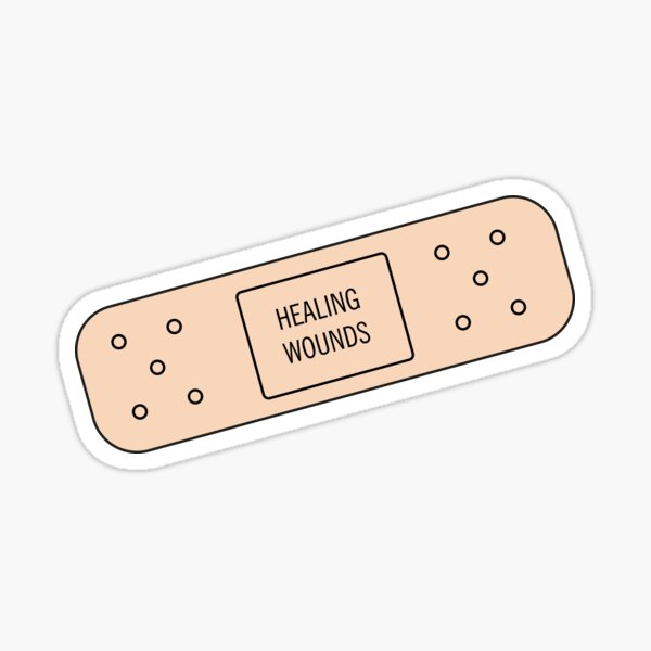 "healing wounds" Sticker by Atsuwu | Redbubble