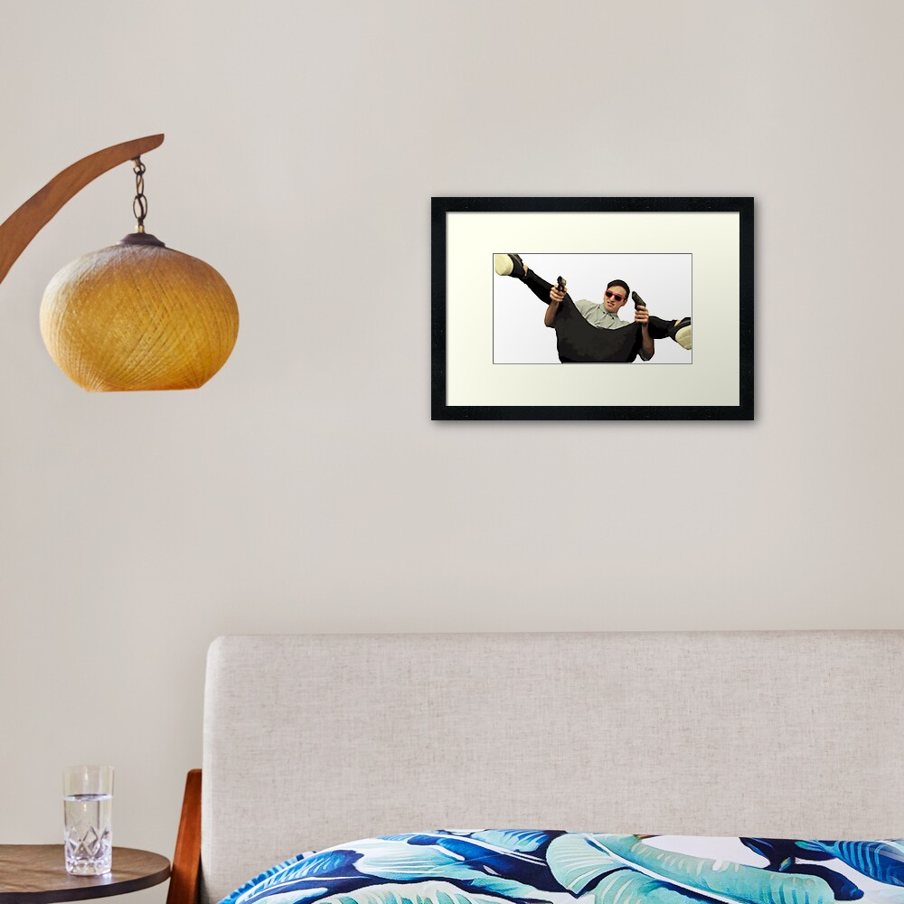 "Filthy Frank Guns" Framed Art Print for Sale by SkyCustoms | Redbubble