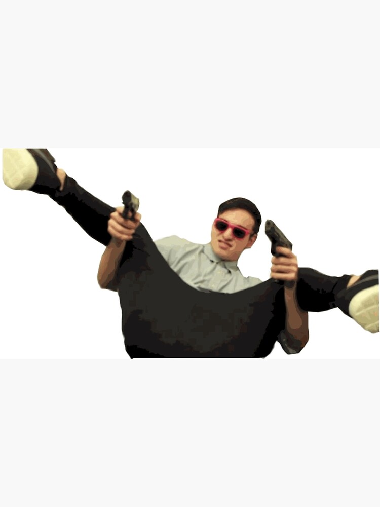 "Filthy Frank Guns" Art Print by SkyCustoms | Redbubble