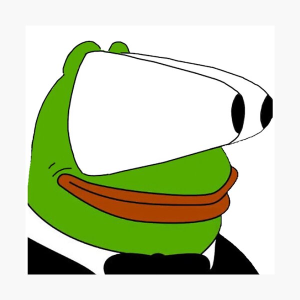 "Booba starrt Pepe an" Fotodruck von Abd9669 | Redbubble