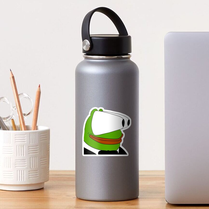 "Booba stare pepe" Sticker by Abd9669 | Redbubble