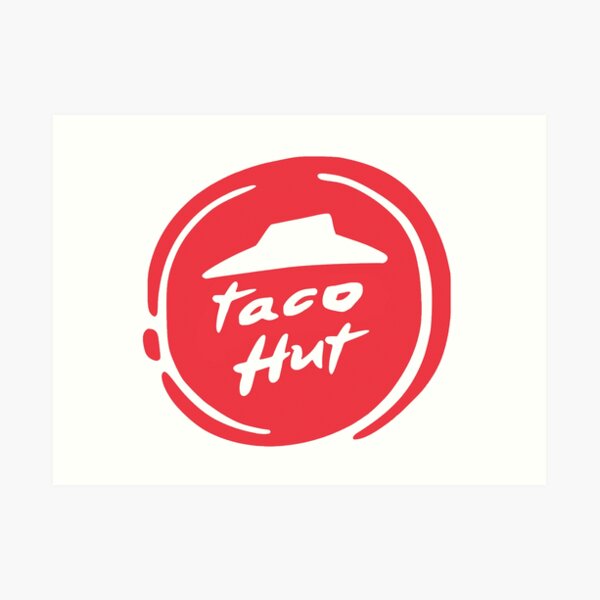 "Taco hut logo" Art Print by cooltech-design | Redbubble