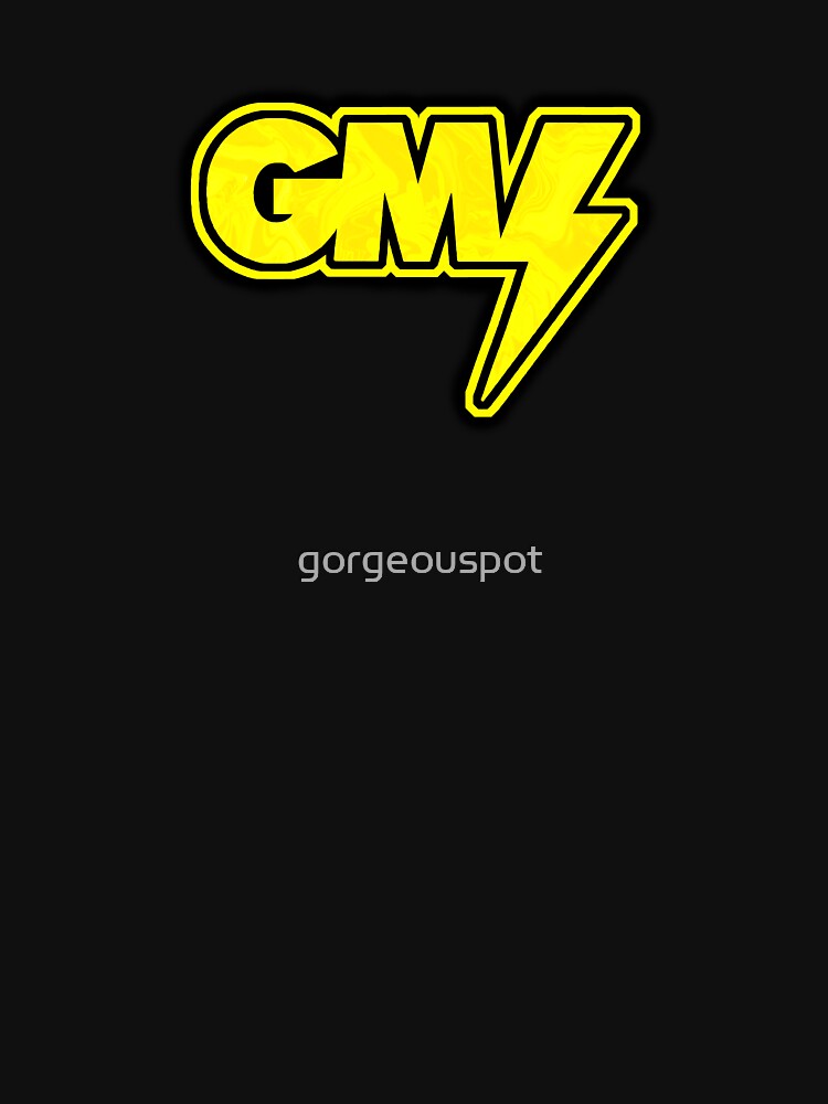 "GM flash" T-shirt for Sale by gorgeouspot | Redbubble | music t-shirts ...