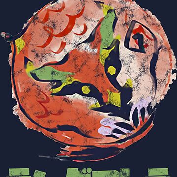 "Monster Hunter Rise Volvidon Kanji Icon" Sticker for Sale by ...