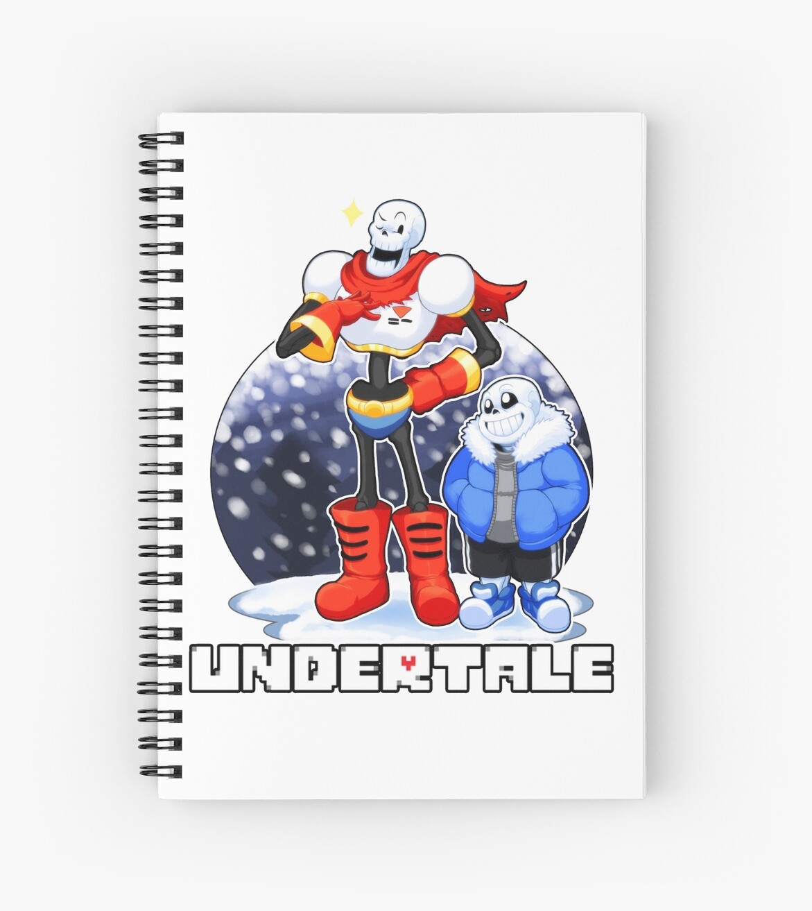 "Undertale" Spiral Notebook by SomeRandomKid | Redbubble